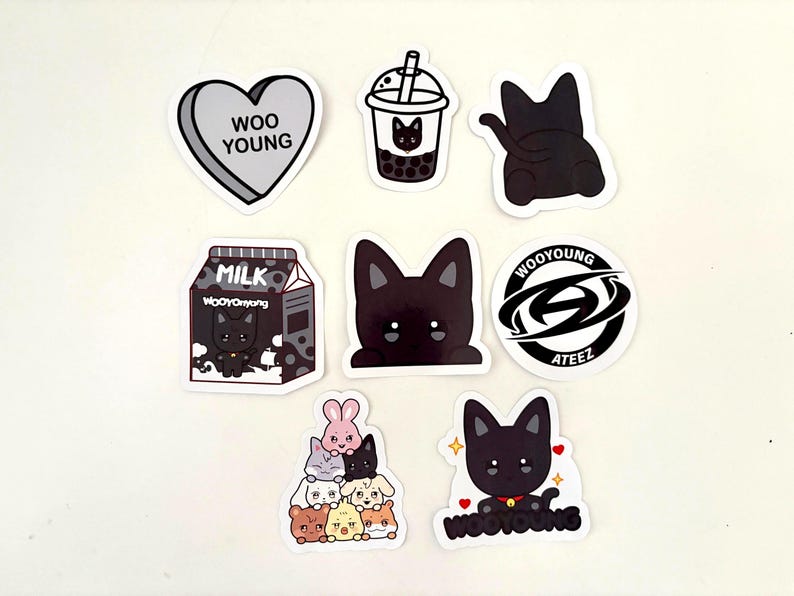 ATEEZ Bias Stickers-drawn by Etsy Creators - Etsy