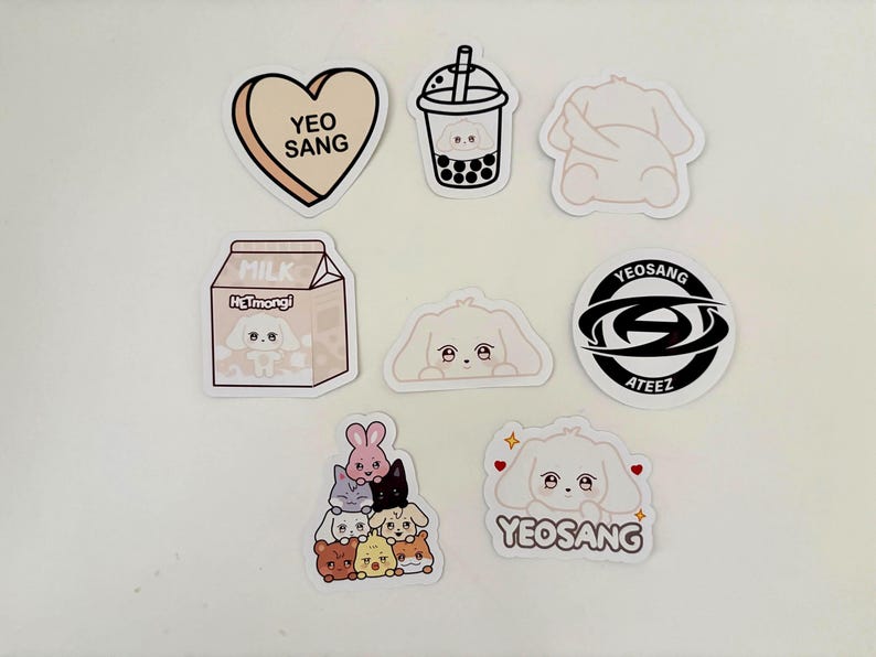 ATEEZ Bias Stickers-drawn by Etsy Creators - Etsy