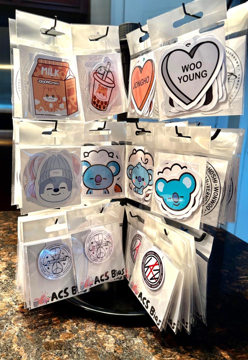 ATEEZ Bias Stickers-drawn by Etsy Creators - Etsy