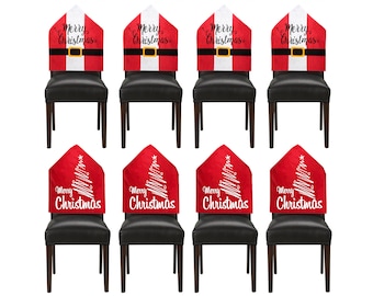 Christmas Chair Back Covers - Etsy