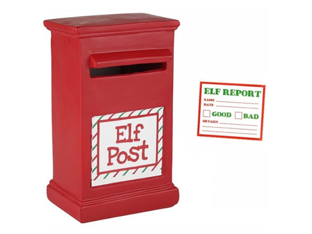 Elves Behaving Badly Elf Post Box Kids Toy Christmas - Etsy