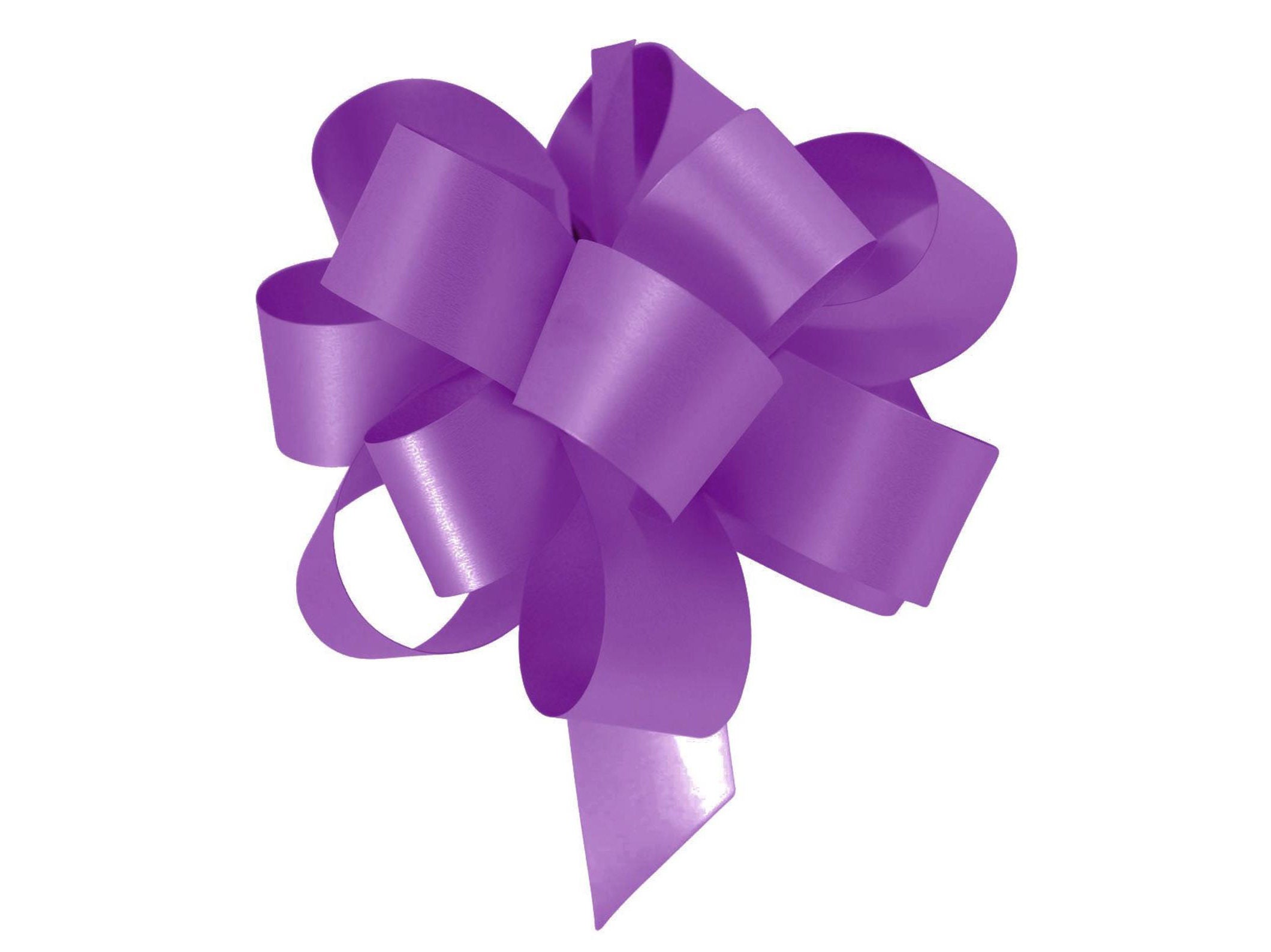Purple Eid Gift Wrapping Pull Bow Ribbons 10 Pack | Etsy