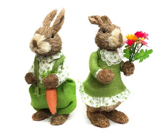 Wicker Rabbit | Etsy