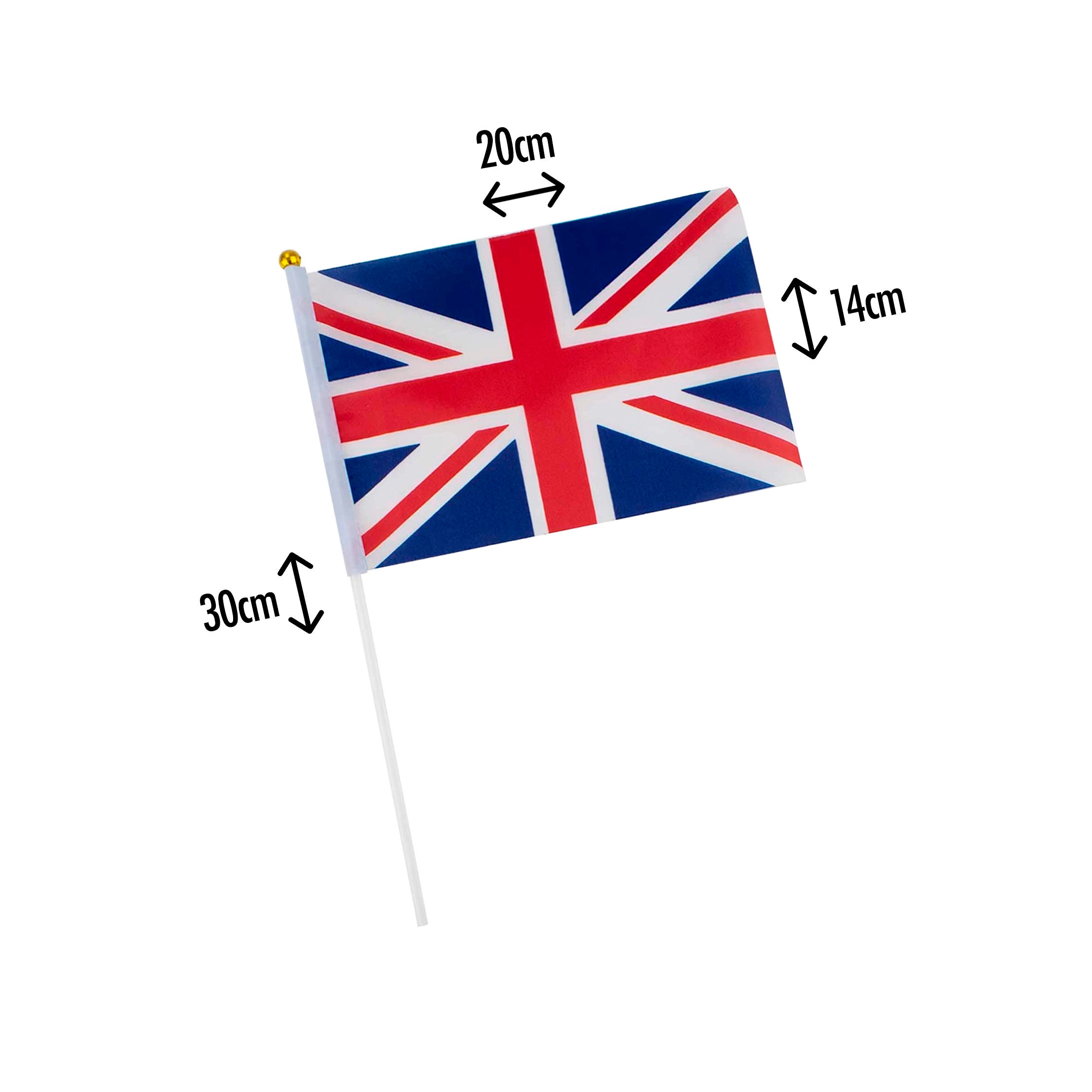 Jubilee Union Jack Hand Flags choose Quantity - Etsy