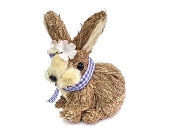 Wicker Easter Bunny | Etsy