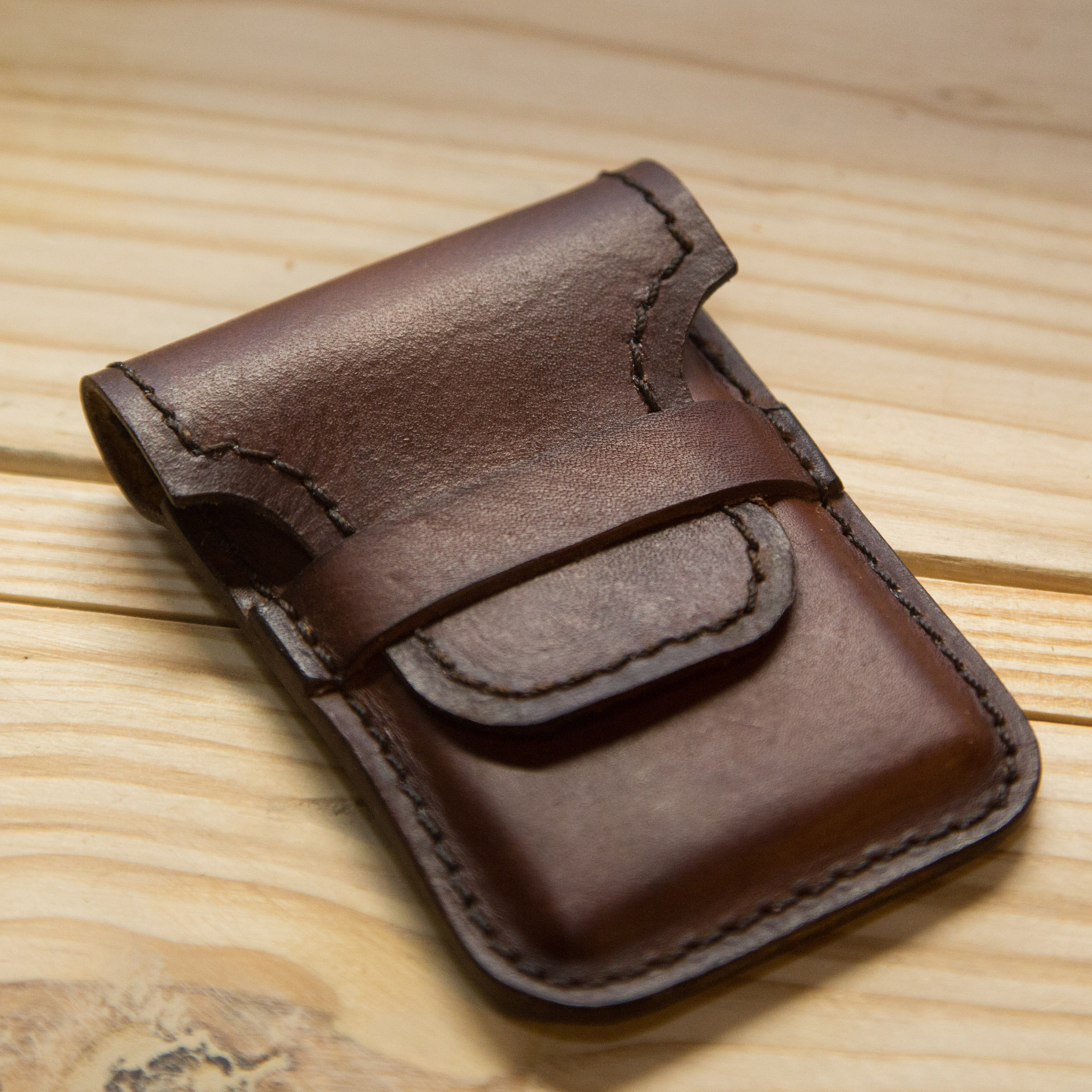 Personlaized Custom Leather Business Card Carrier - Etsy