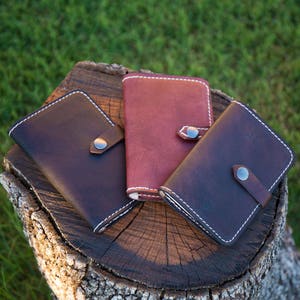 Custom Crafted Leather Field Note Book. - Etsy