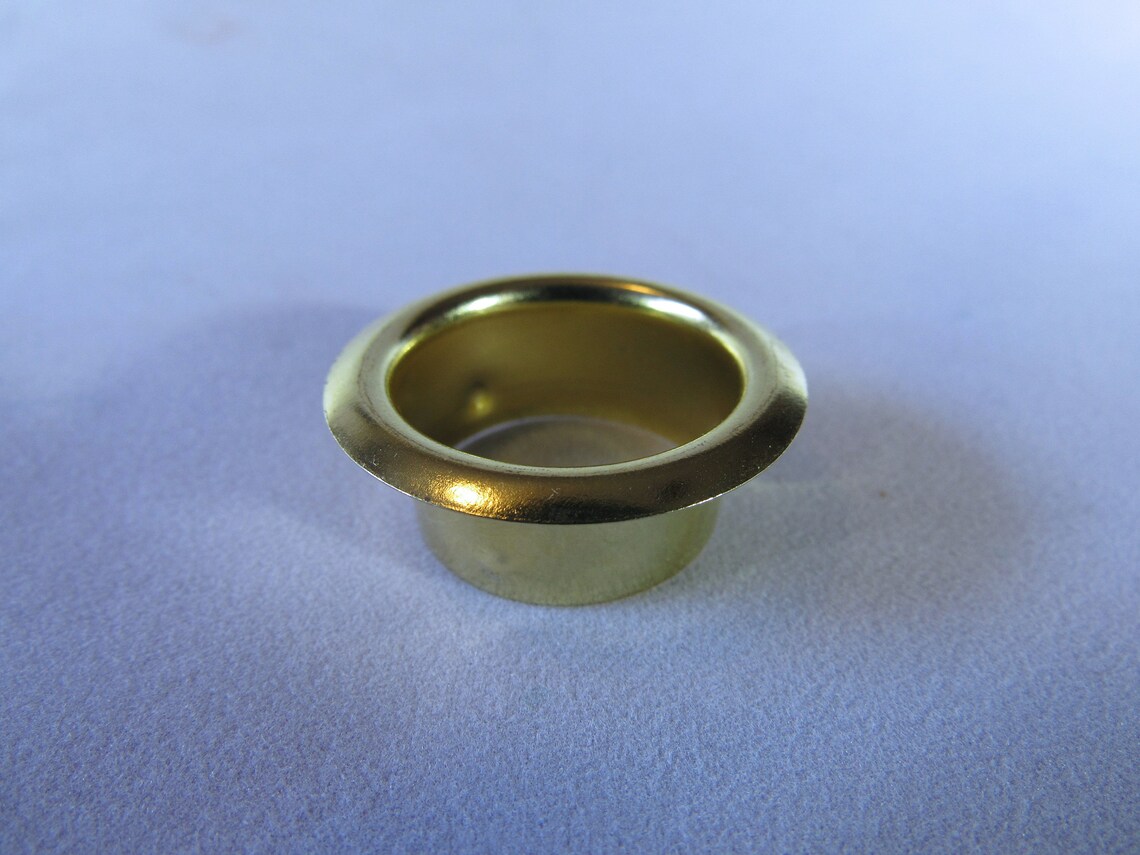 Candle Cup Inserts - Grommets – Brass or Nickel – 12 Pieces - 7/8 Inch ...