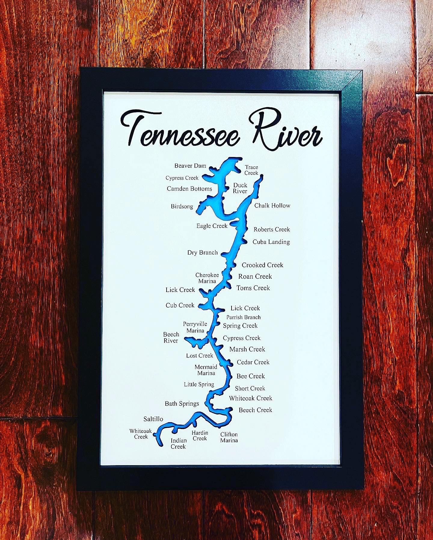 Tennessee River Map