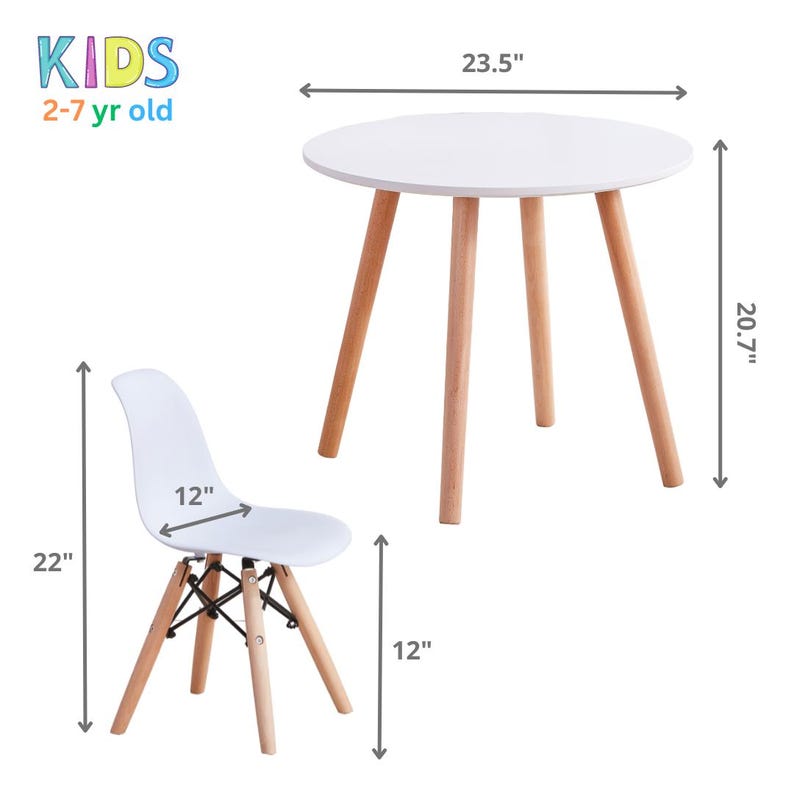Cute Toddler Chairs for 2-5 Yr Old, Preschool Kids Activity Chairs ...