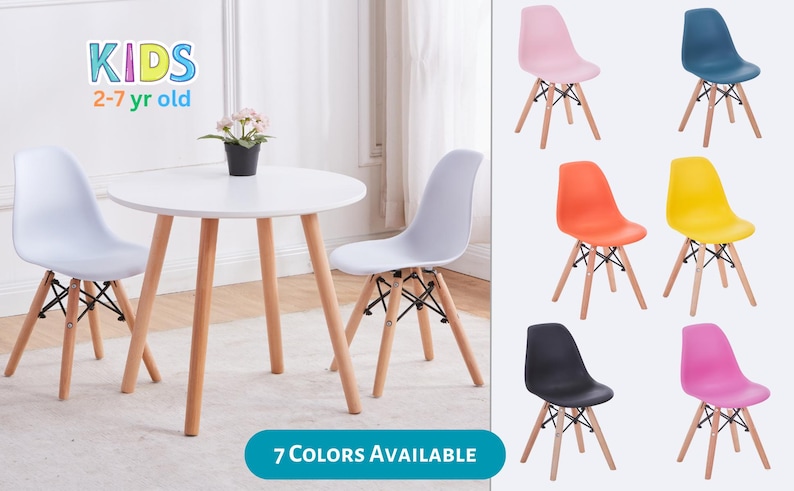 Cute Toddler Chairs for 2-5 Yr Old, Preschool Kids Activity Chairs ...