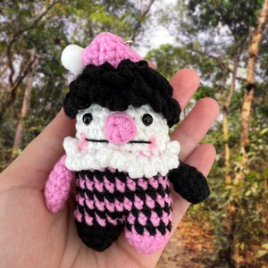 Clown Crochet Keychain Cute Clown Keychain Fun Gifts Cute - Etsy