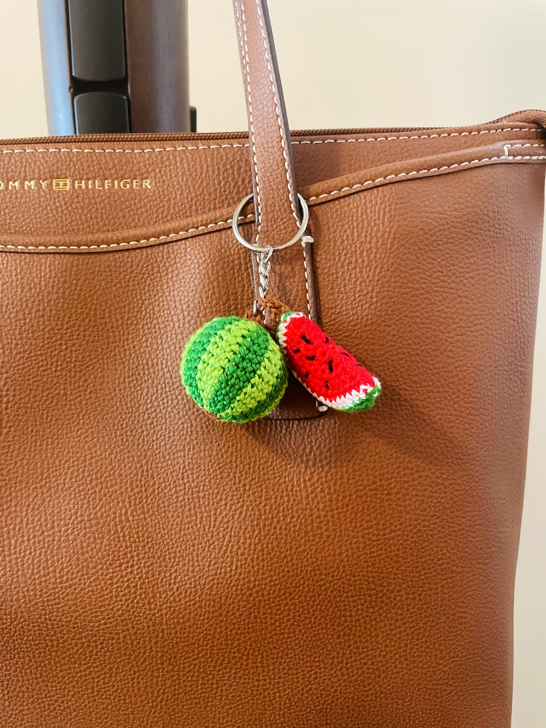 Crochet Watermelon Keychain, Cute Watermelon Keychain, Watermelon Gifts ...