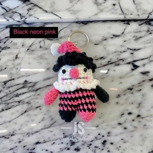 Clown Crochet Keychain, Cute Clown Keychain, Fun Gifts, Cute Gifts ...