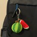 Crochet Watermelon Keychain, Cute Watermelon Keychain, Watermelon Gifts ...