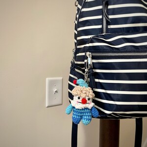 Clown Crochet Keychain Cute Clown Keychain Fun Gifts Cute - Etsy