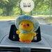 Cute Duck Wear Hat Keychain, Crochet Duck Keychain, Duck Keychain, Duck ...