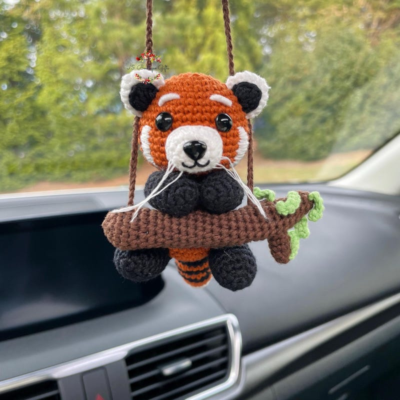 Crochet Red Panda - Etsy