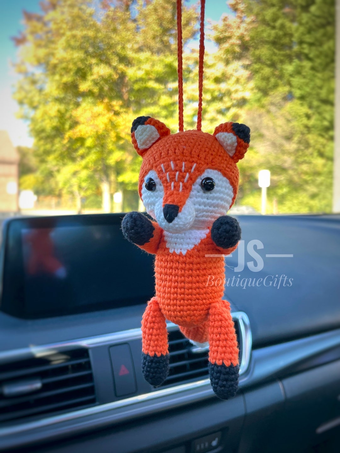 Hanging Fox, Cute Fox, Crochet Fox Keychain, Fox Keychain, Fox Gifts ...