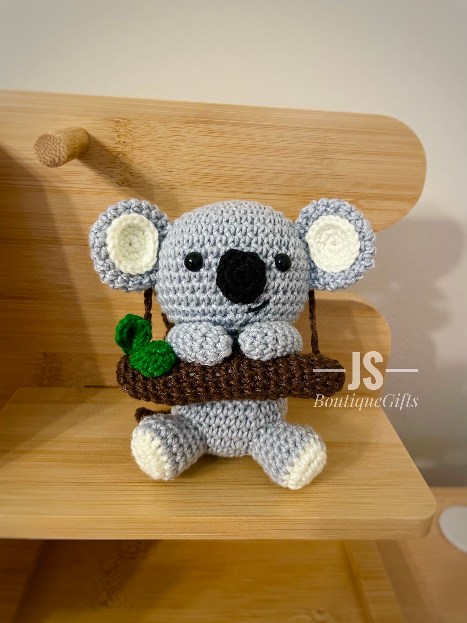 Hanging Koala, Cute Crochet Koala, Koala Keychain, Koala Gifts, Car ...