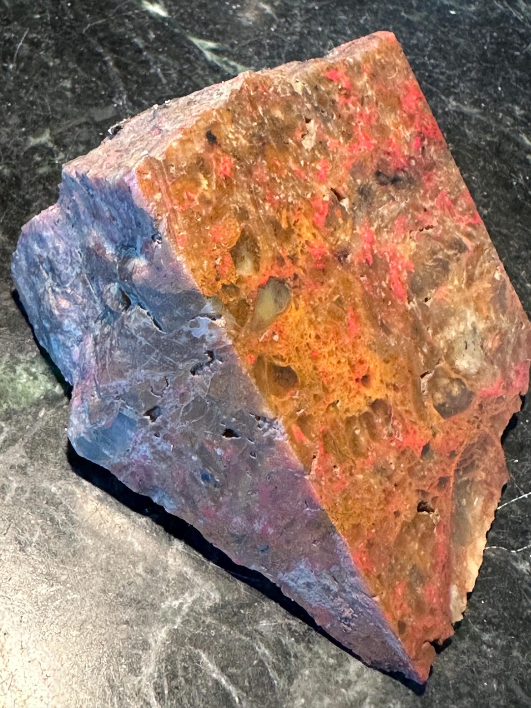 Plasma Agate Rough W/ Cinnabar - Very Rare! - Etsy