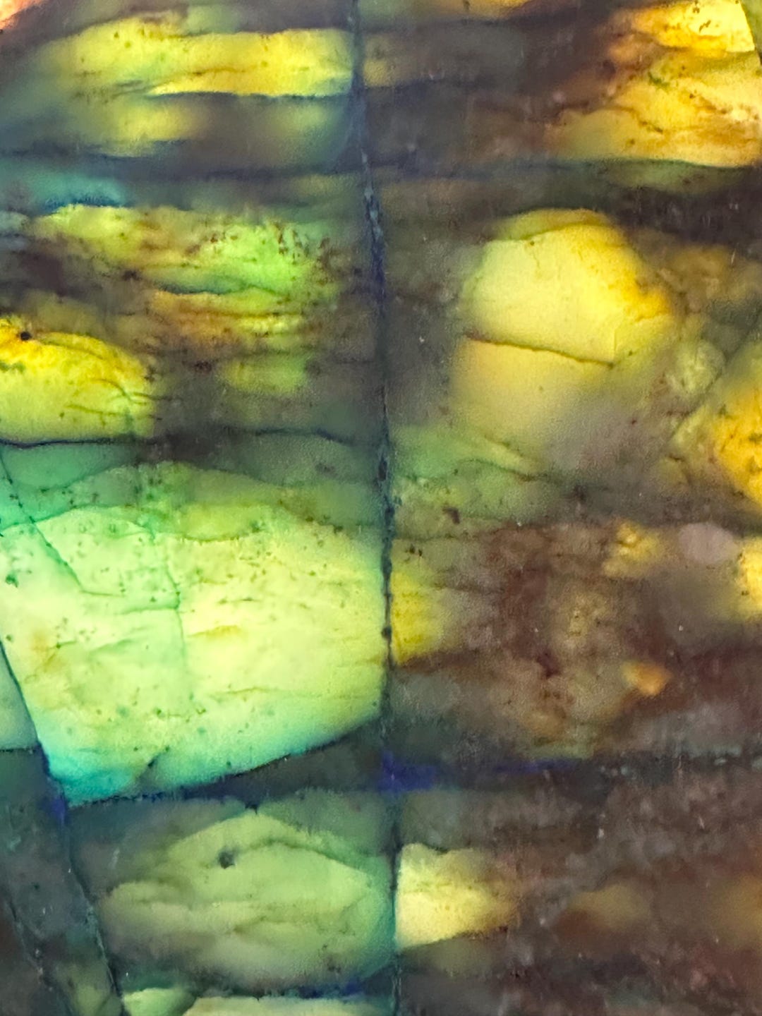 Quartz With Copper Minerals Slab - Etsy