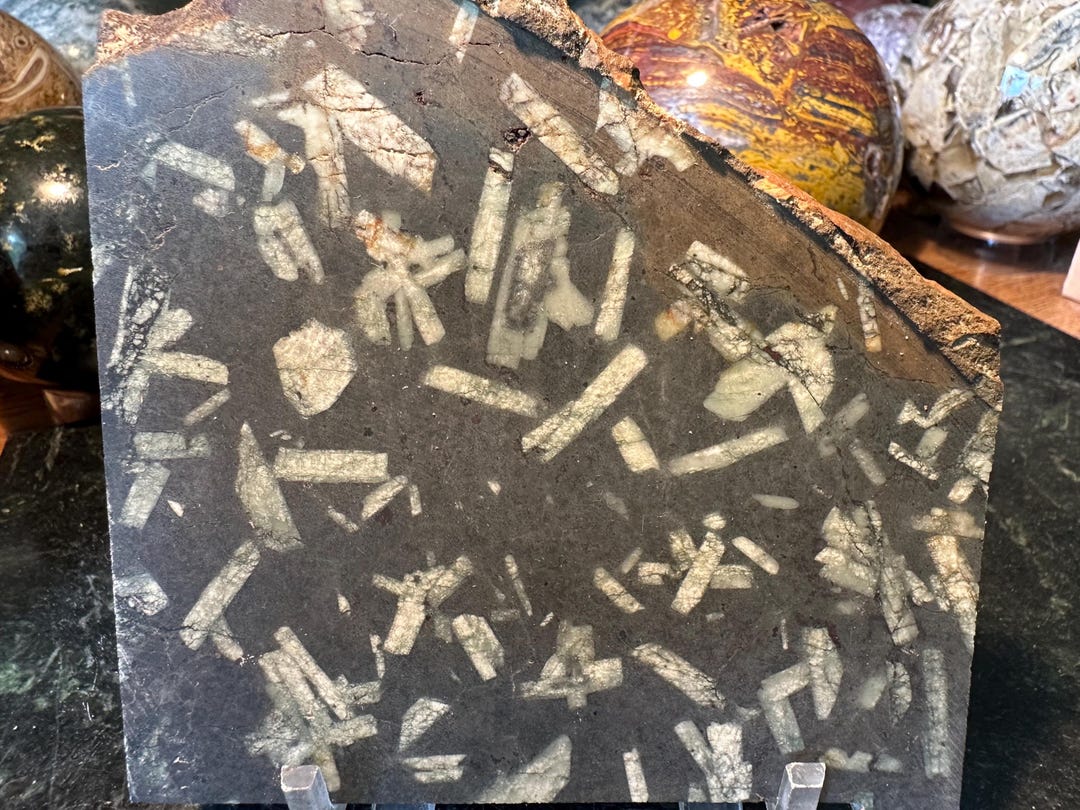 Chinese Writing Stone Slab - Etsy