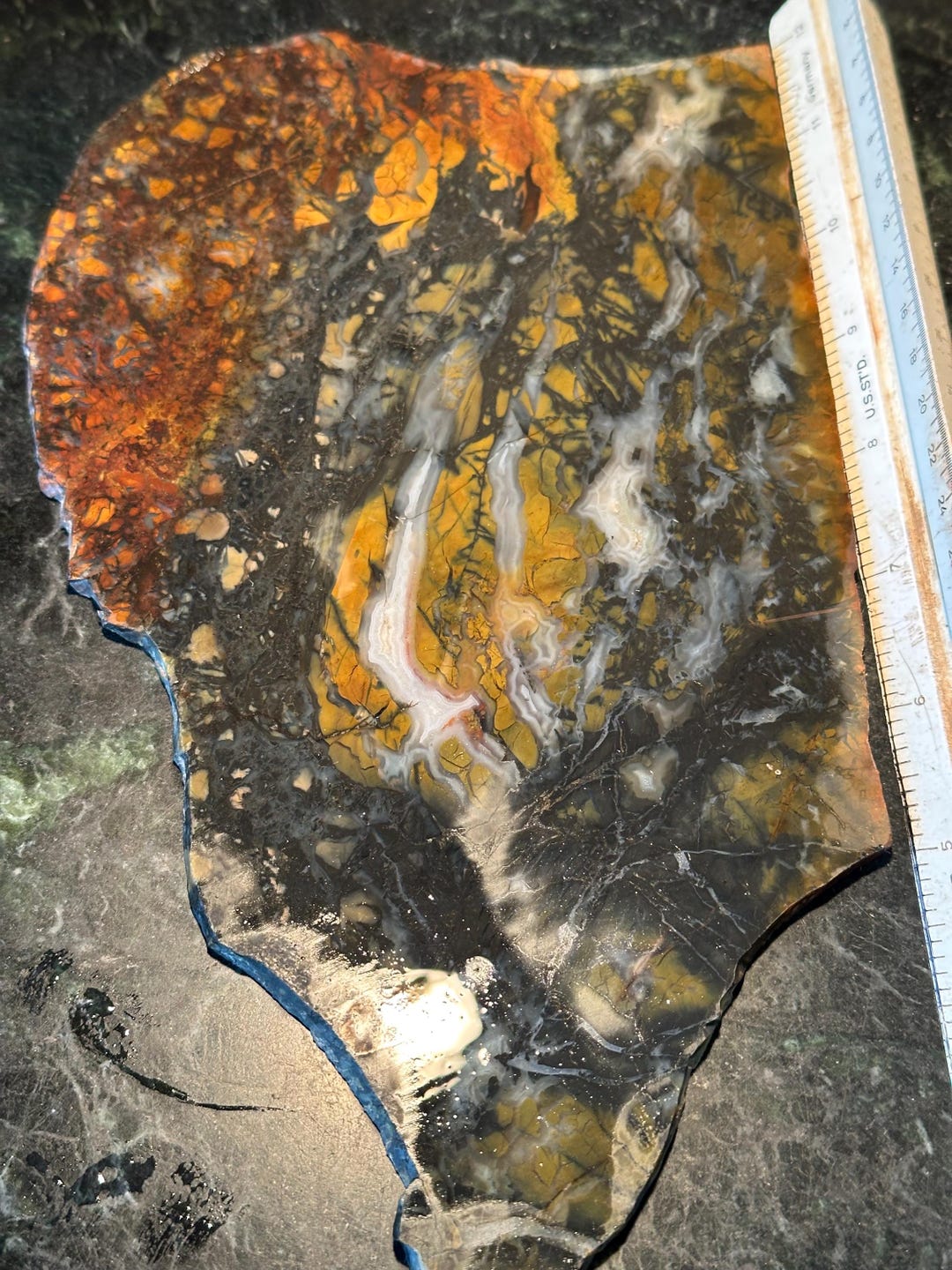 Old School Stone Canyon Jasper Mega Slab - Etsy