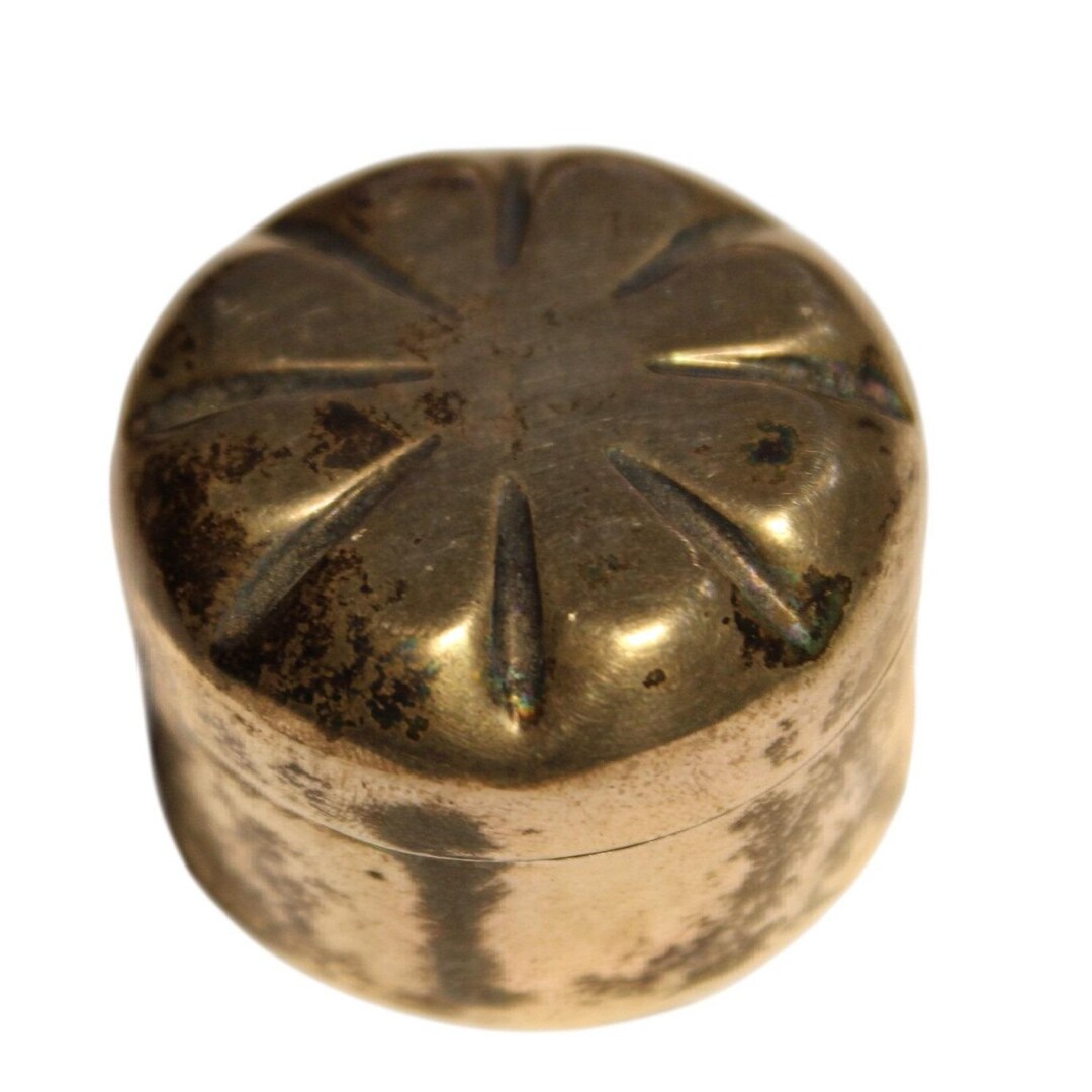 1950s Vintage Taxco Mexico PHP TH-46 Sterling Silver Pill Box Snuff Box ...