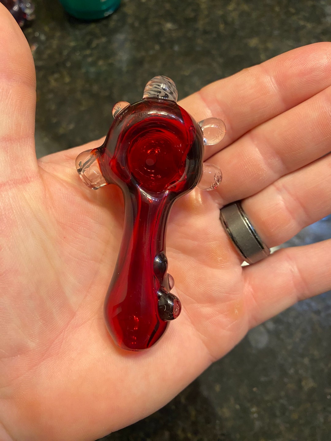 Small Pomegranate Spoon Pipe - Etsy