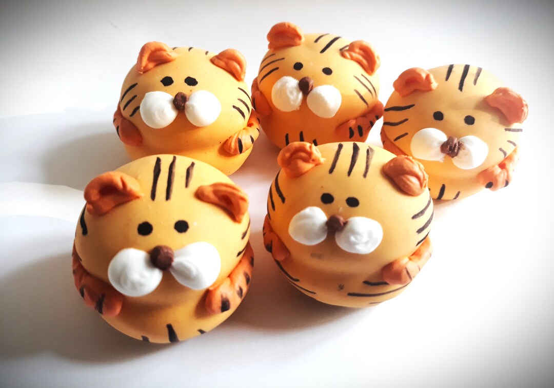 Little Tiger Cookies, Gingerbread Cookies, Biscuits for Santa, Handmade ...