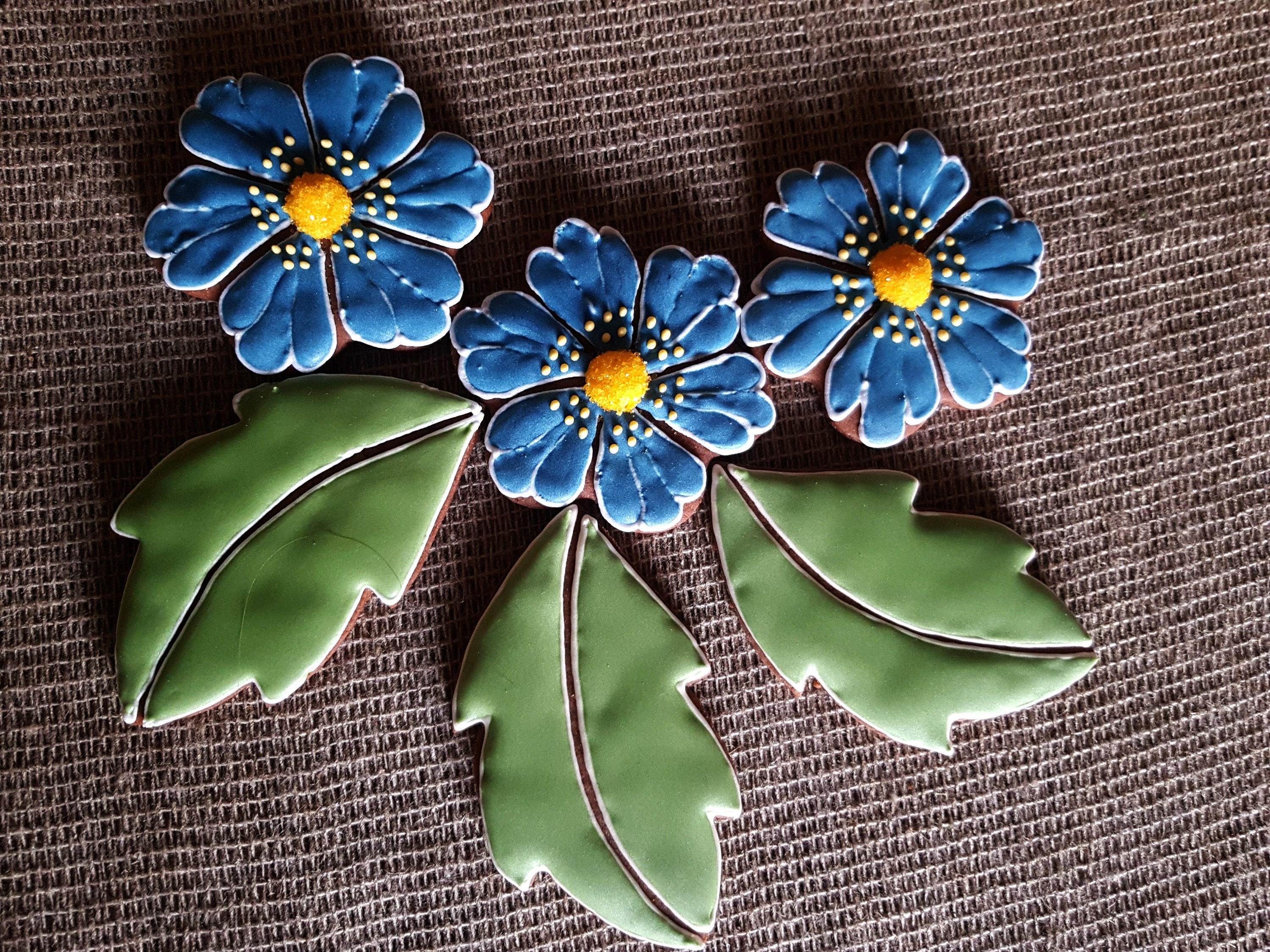Flowers Cookies Gift Box Homemade Gingerbread Cookies - Etsy