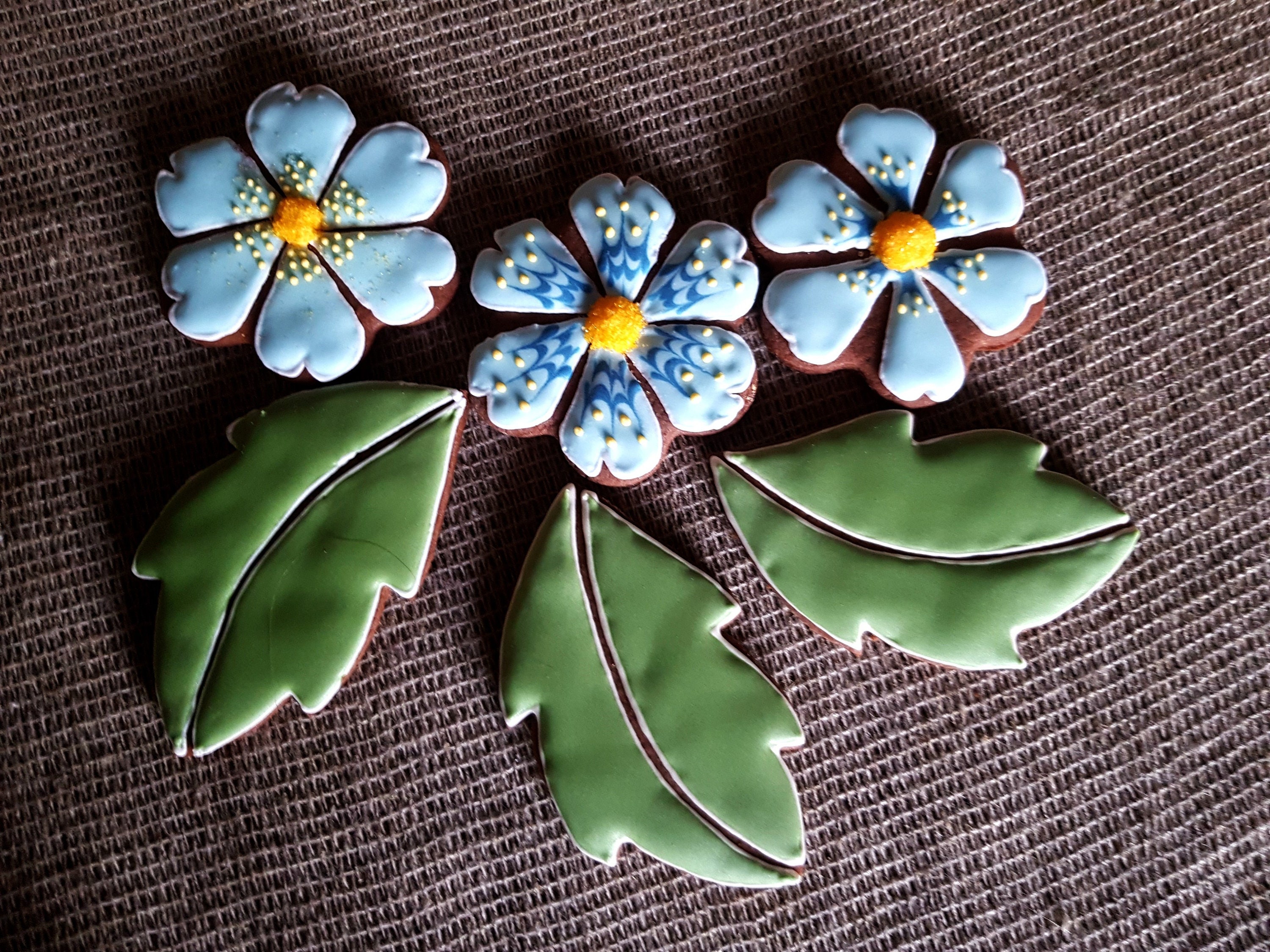 Flowers Cookies Gift Box Homemade Gingerbread Cookies - Etsy