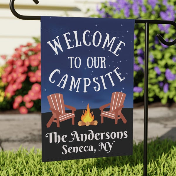 Garden Flag Svg - Etsy