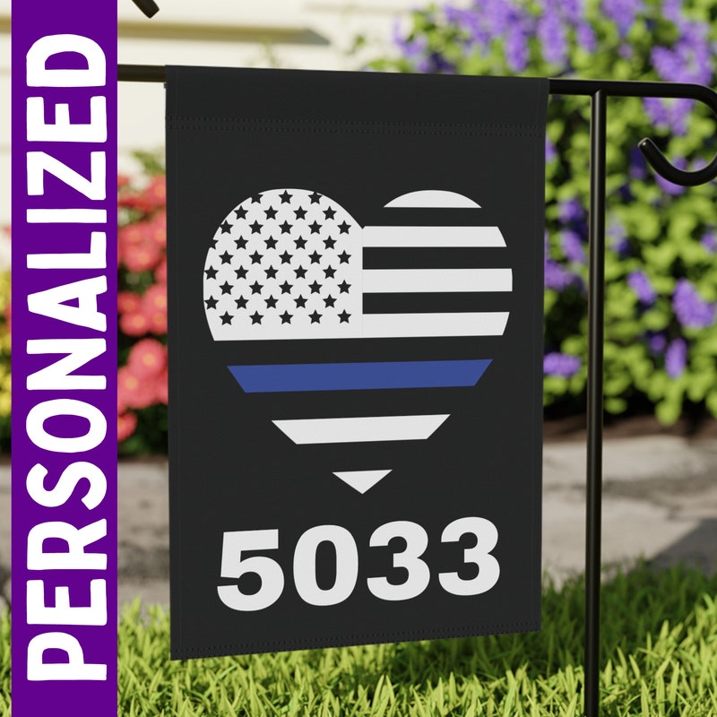 Thin Blue Line Decor - Etsy