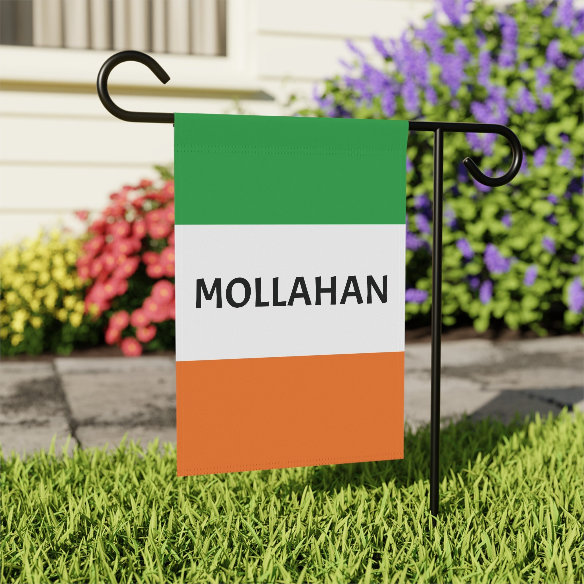 Personalized Ireland Flag Irish Garden Flag | Irish Gift | Ireland Gift ...