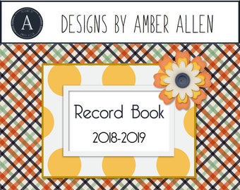 Teacher record book | Etsy