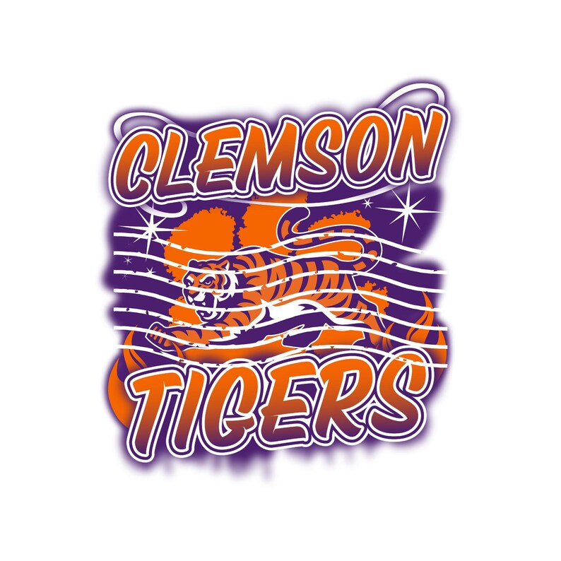 Clemson Tigers T-shirt Design Png | Clemson University PNG File ...