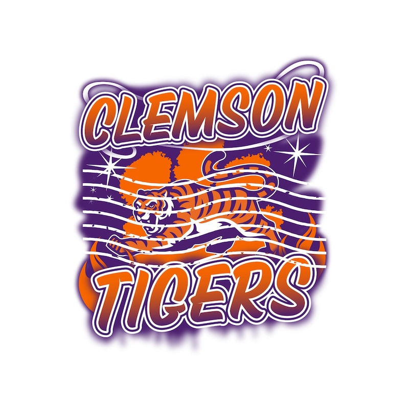 Clemson Tshirt - Etsy