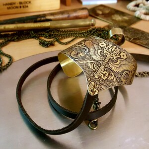 Brass Sheet Steampunk Style Etched and Oxidized Brass Findings for ...