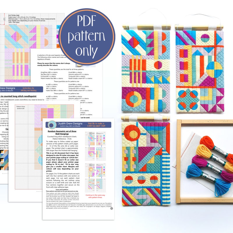 Needlepoint Pattern - Etsy