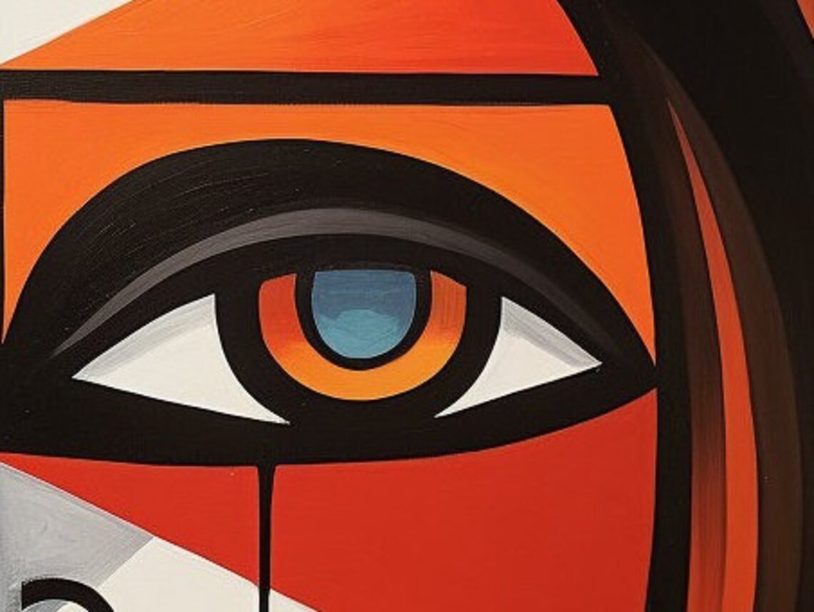 Picasso Inspired: 3 Digital Downloads. Modern Picasso. Art Student ...