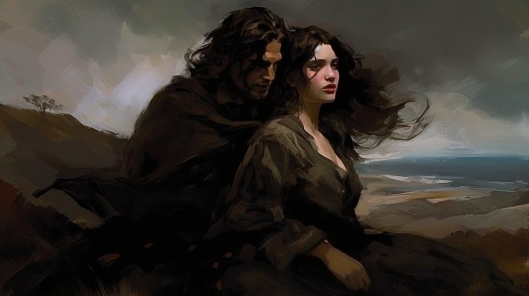 Four Wuthering Heights Digital Download Art Prints Dark Academia Decor ...