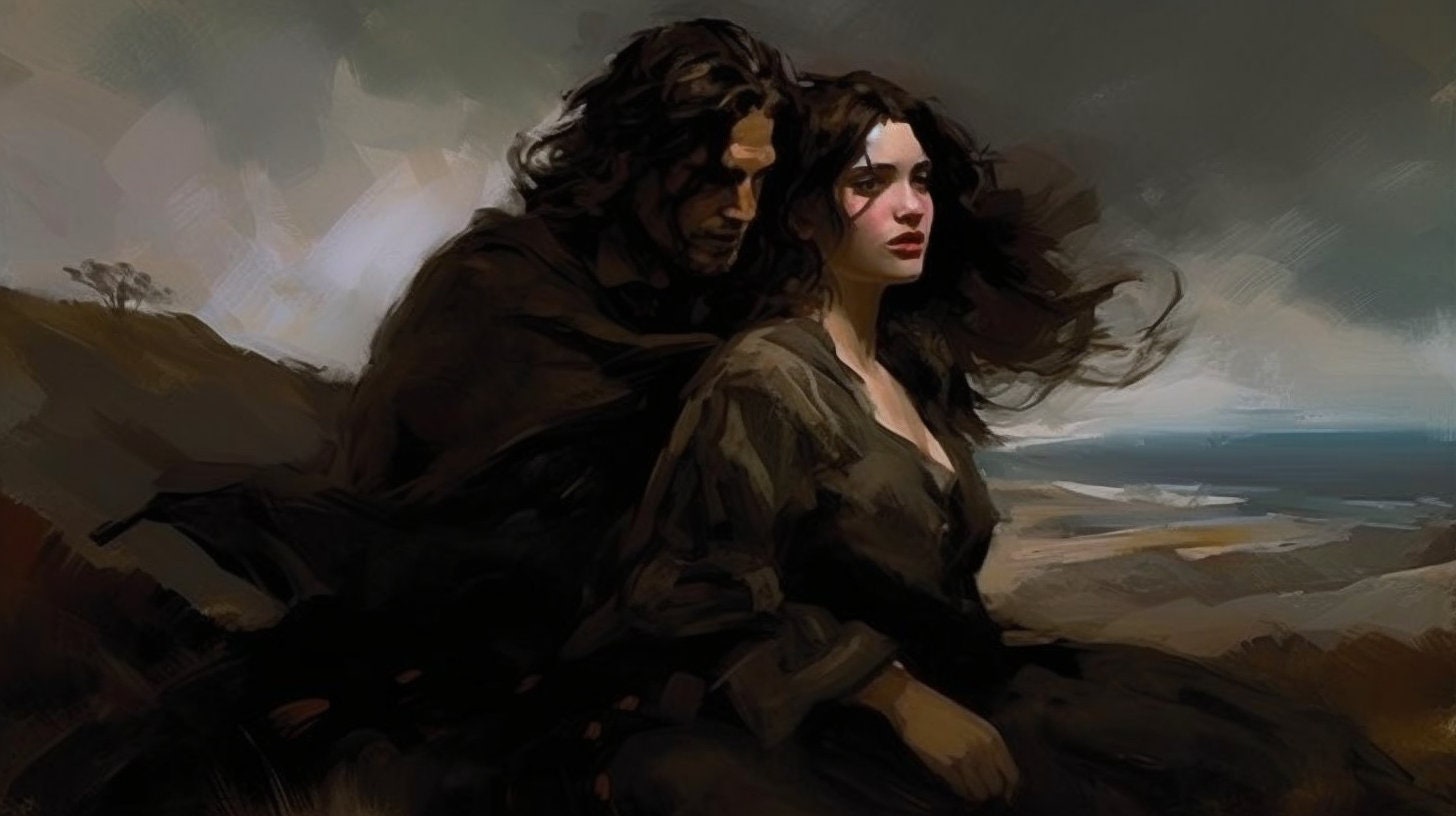 Four Wuthering Heights Digital Download Art Prints Dark Academia Decor ...