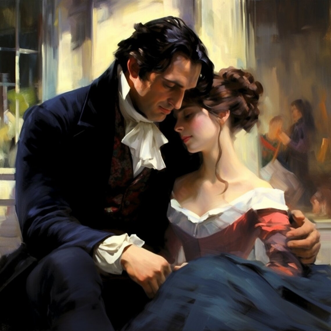 Three Pride and Prejudice Inspired Digital Art Prints: Jane Austen Art Literary Literature ...