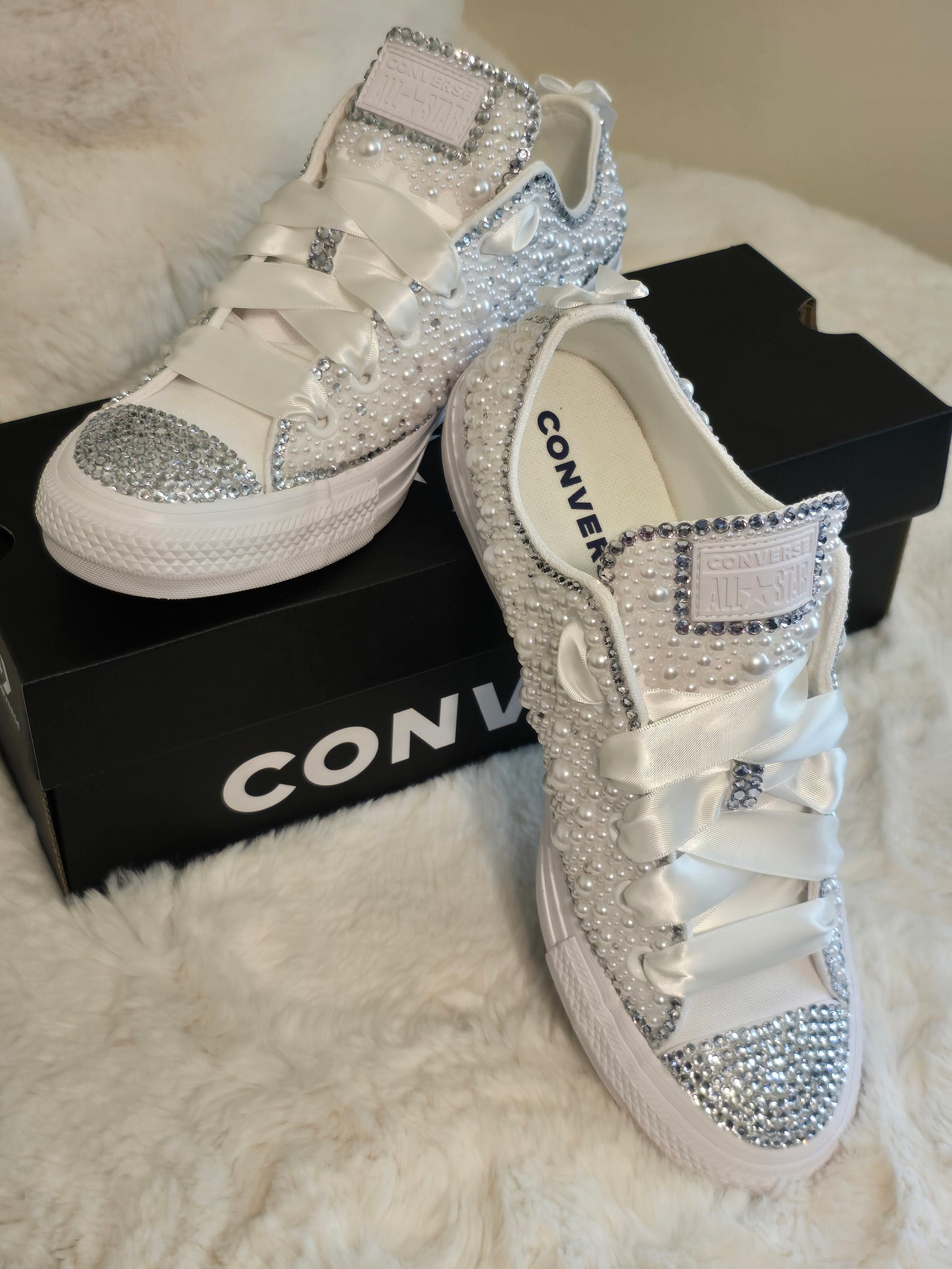 Bling Converse - Etsy