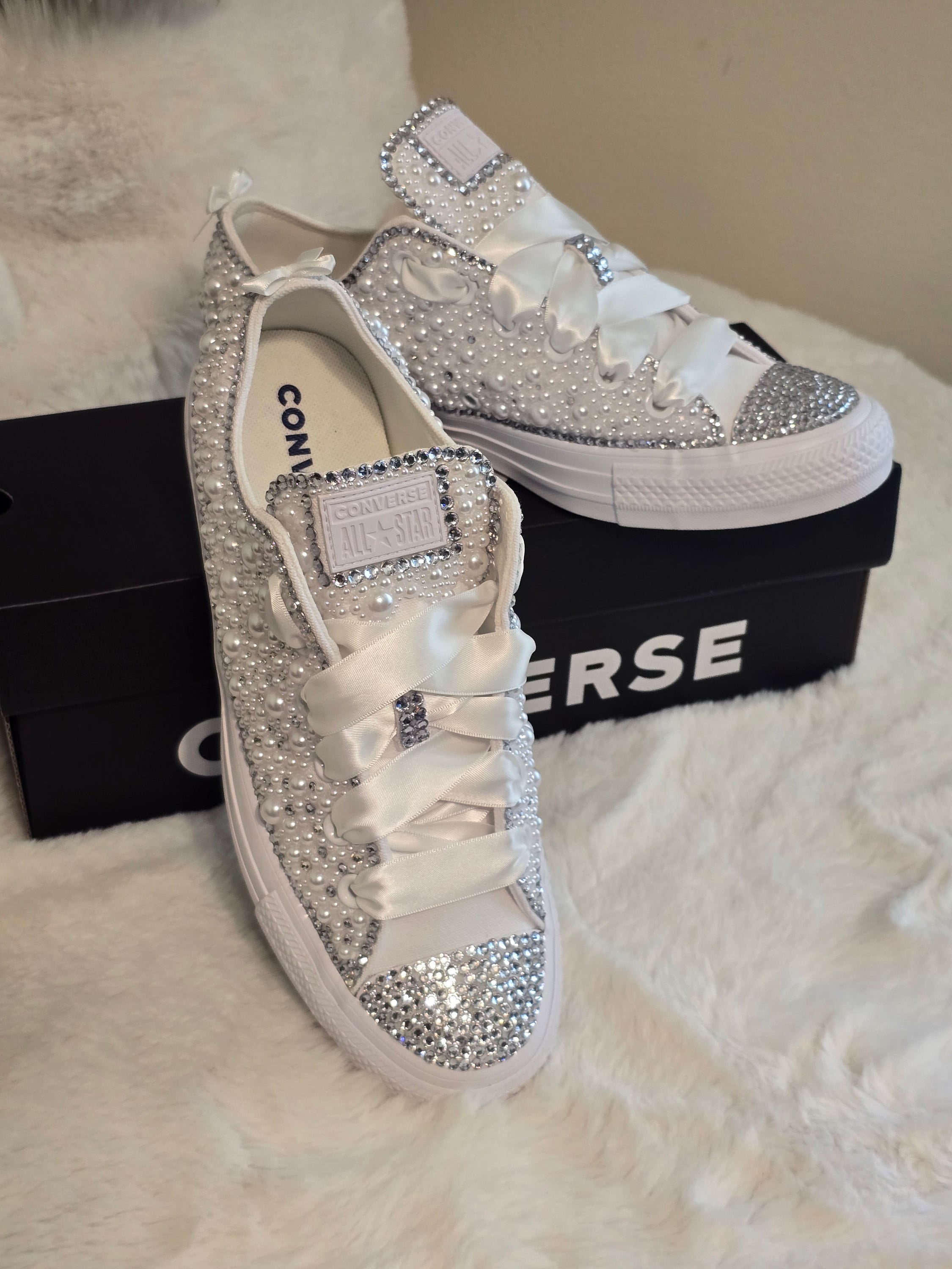 Bling Converse - Etsy