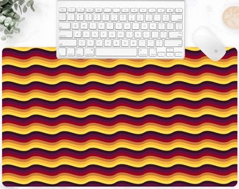 Wildflower Floral Desk Mat, Keyboard Mat, Desk Pad, Tech Accessories ...