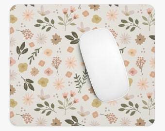 Striped Pastel Mouse Pad, Pattern, Cute Mousepad, Office Decor for ...