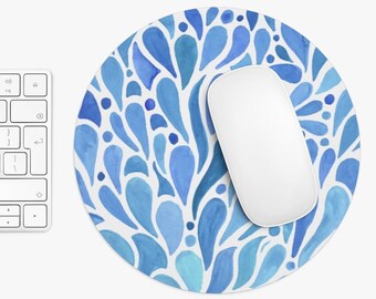 Circle Mouse Pad | Etsy